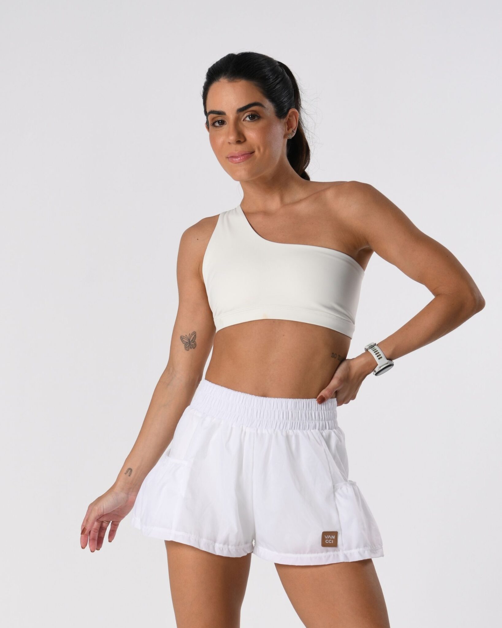 Short Joy Branco Power - Vancci