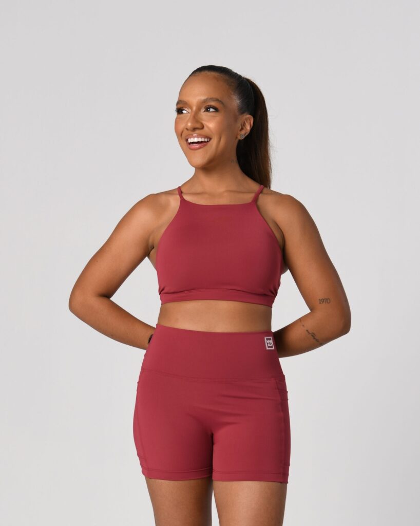 Short Flex Deep Red Soft - Vancci